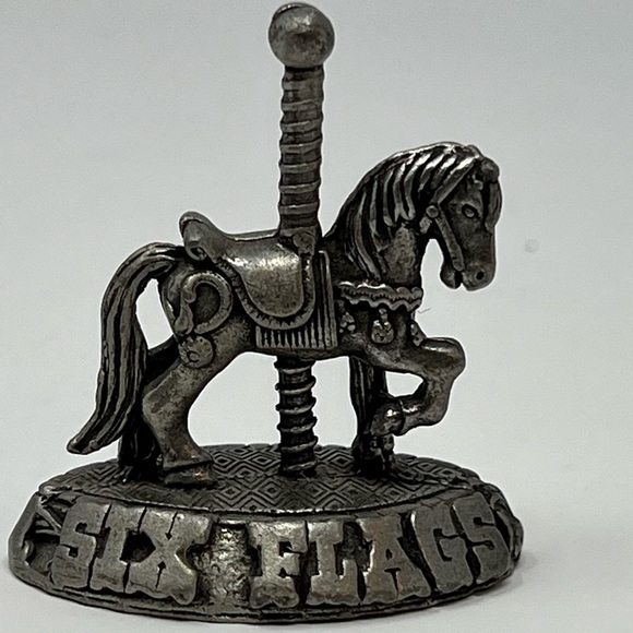 Nicolas Gish | Accents | Nicolas Gish Pewter Carousel Horse Figurine ...